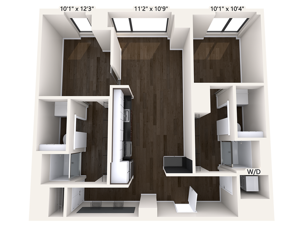 45 Stuart St., #1-2411, Boston (Midtown)